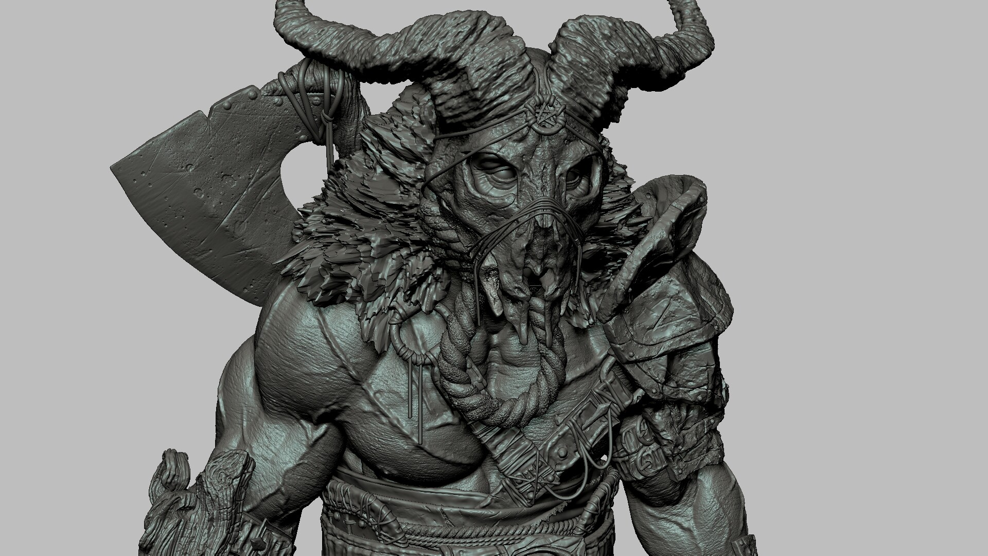 ArtStation - Hunchback - 01wip - Game Character