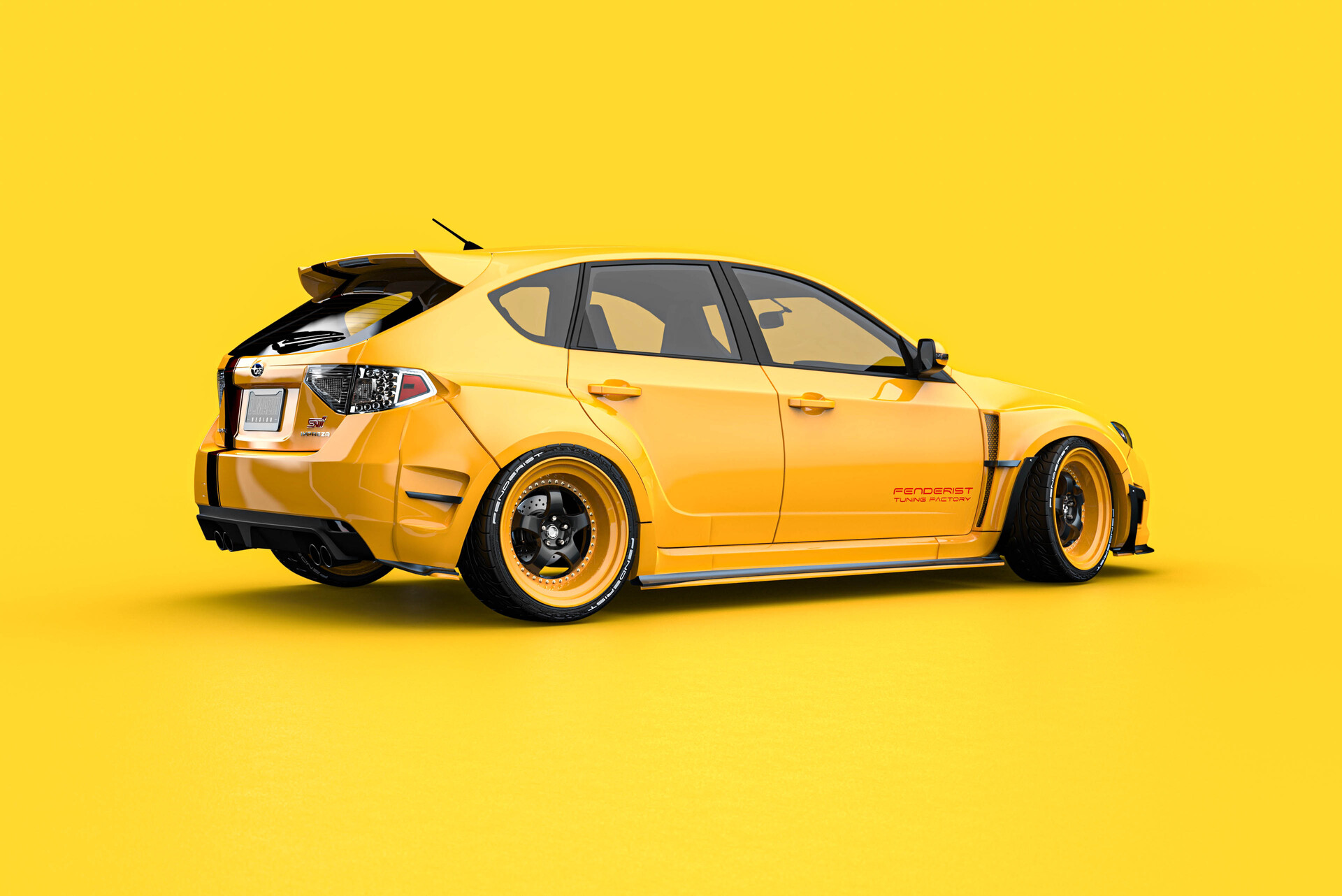 Subaru Impreza Wrx Hatchback Tuned