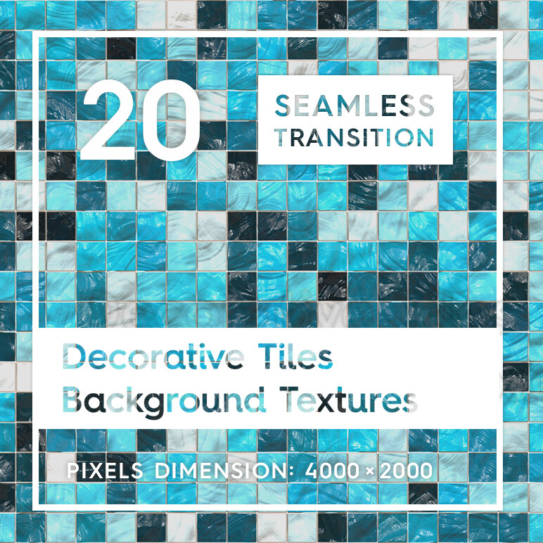 ArtStation - 20 Decorative Tiles Backgrounds