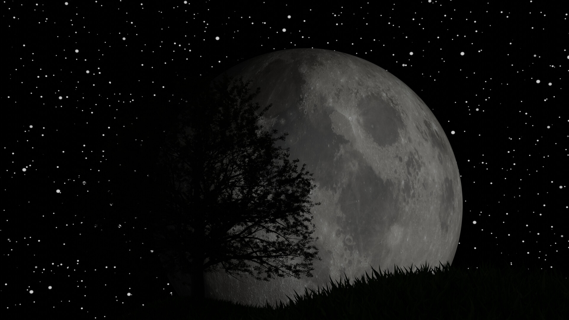 ArtStation - Moon rising