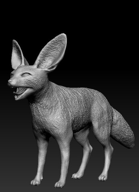 ArtStation - Fennec Fox