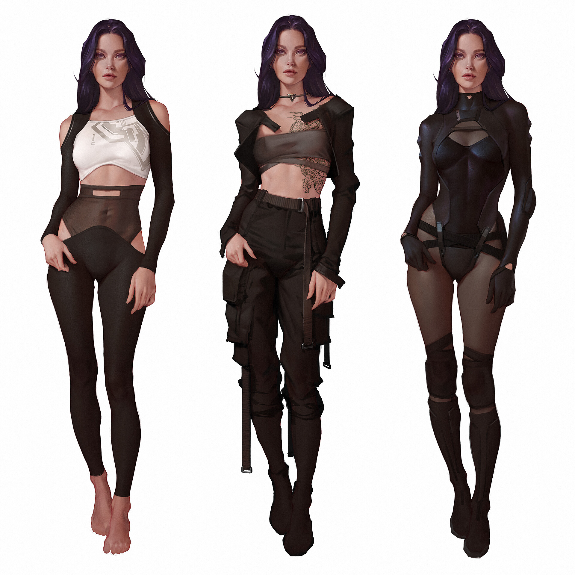 ArtStation - Danyka - Clothing Design