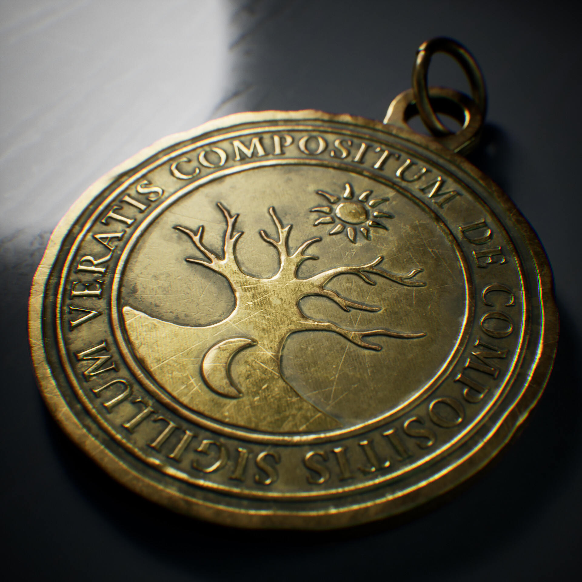 ArtStation - De Rune Medallion - Unreal Engine 5