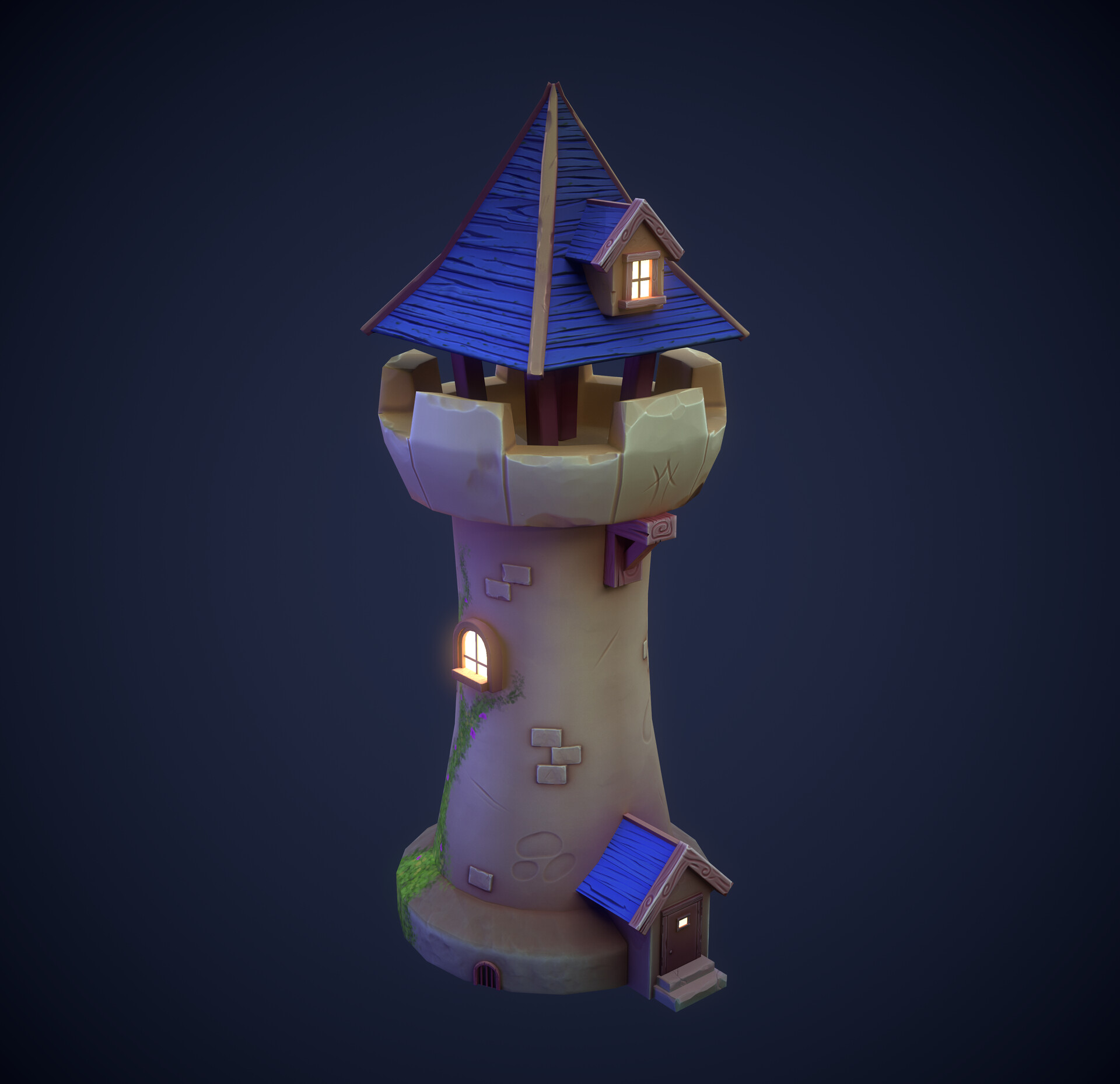ArtStation - Stylized Tower