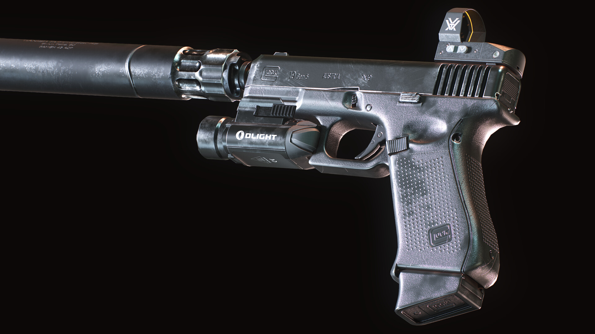 ArtStation - Gen 5 Glock 19/19X Hybrid