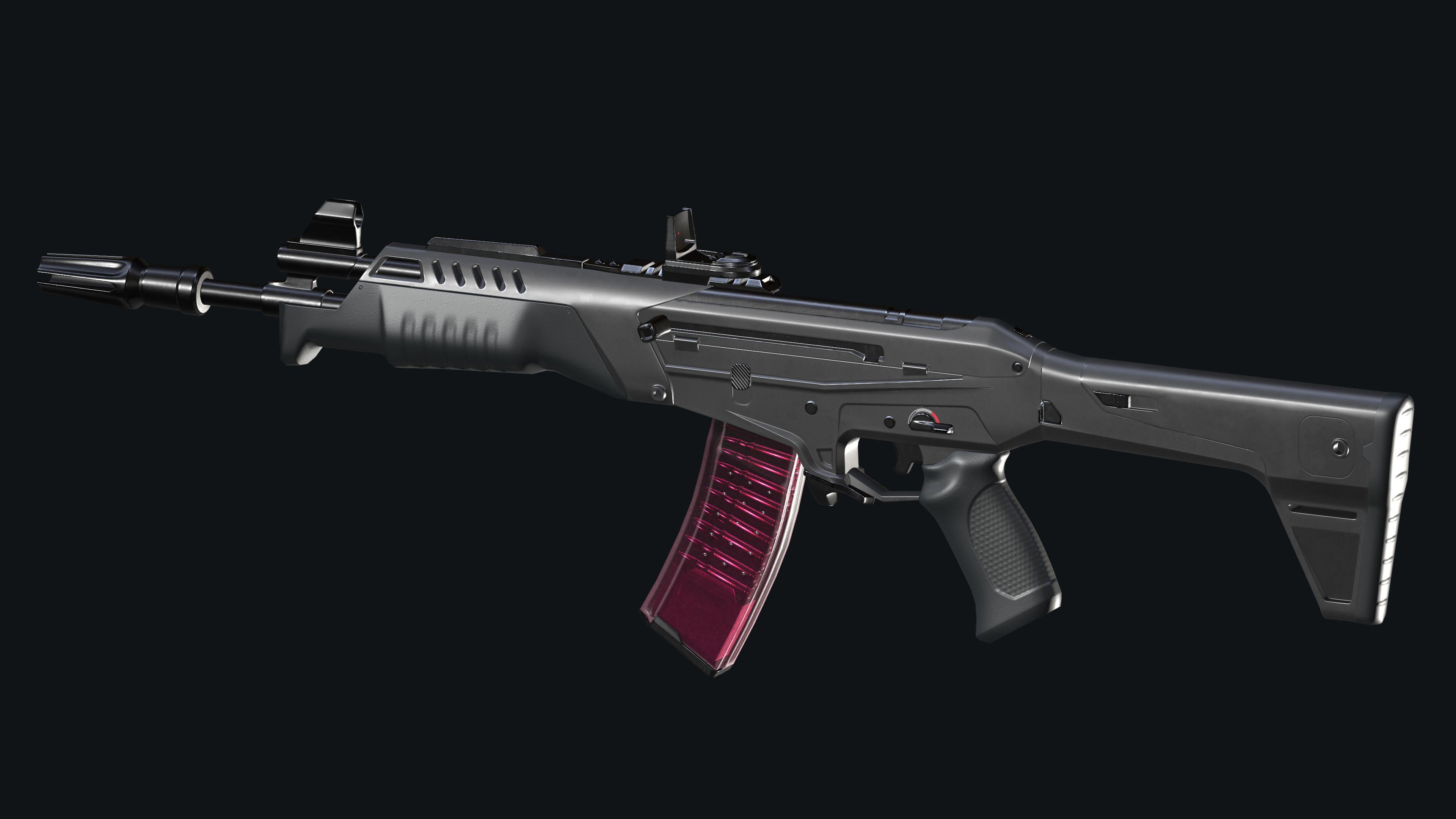 Max Osta - Stylized Battle Rifle