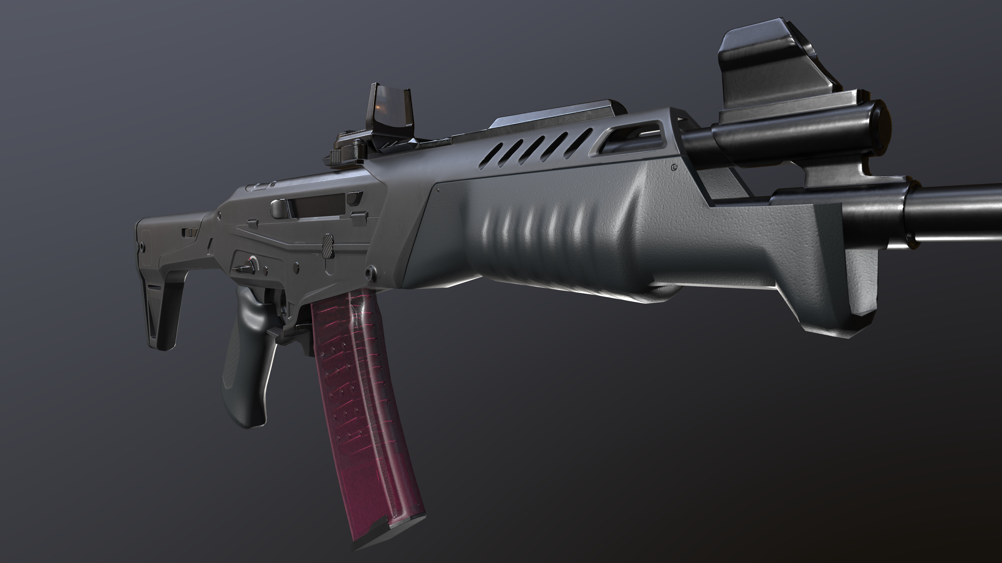 Max Osta - Stylized Battle Rifle