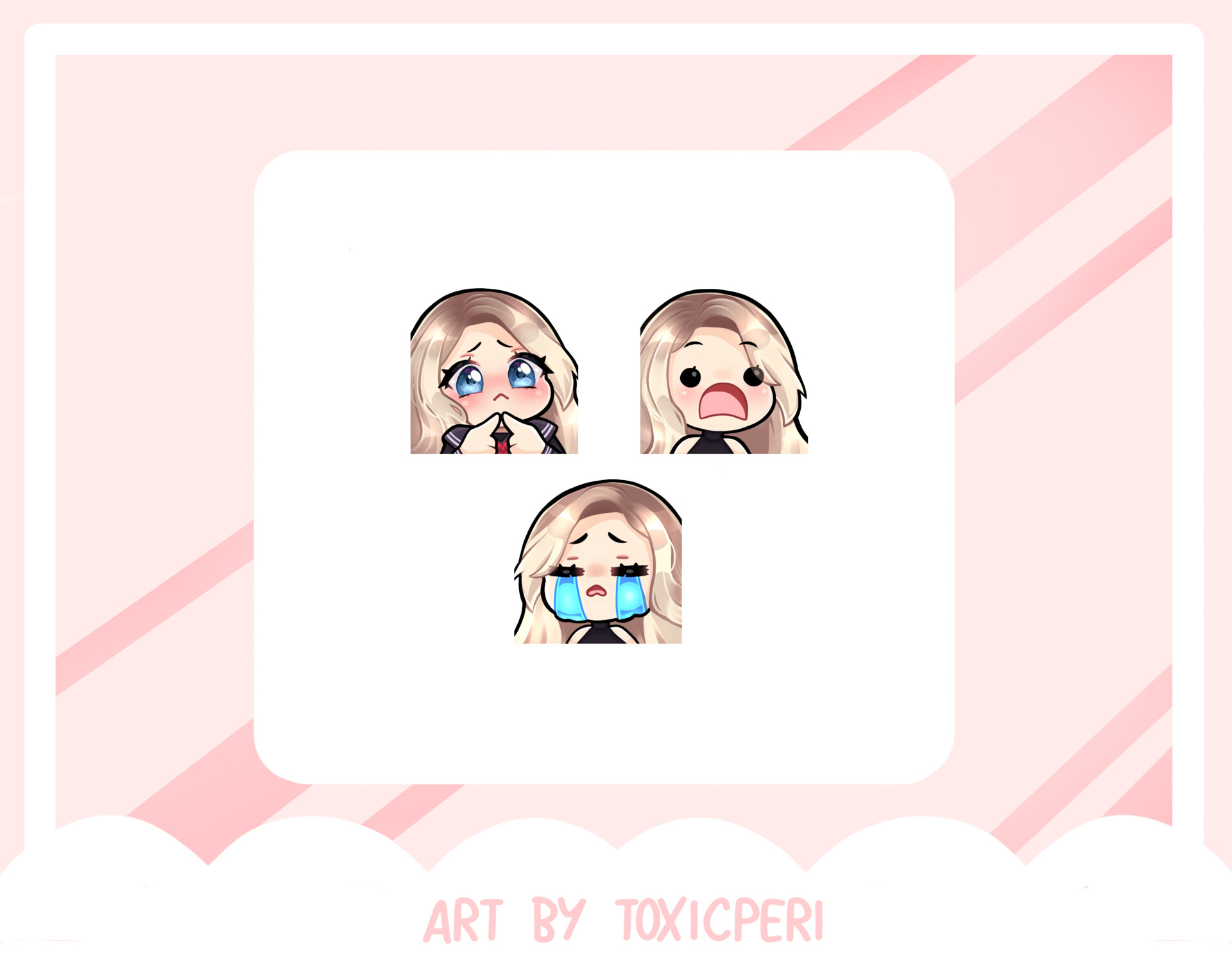 ArtStation - D: twitch emote, finger twitch emote