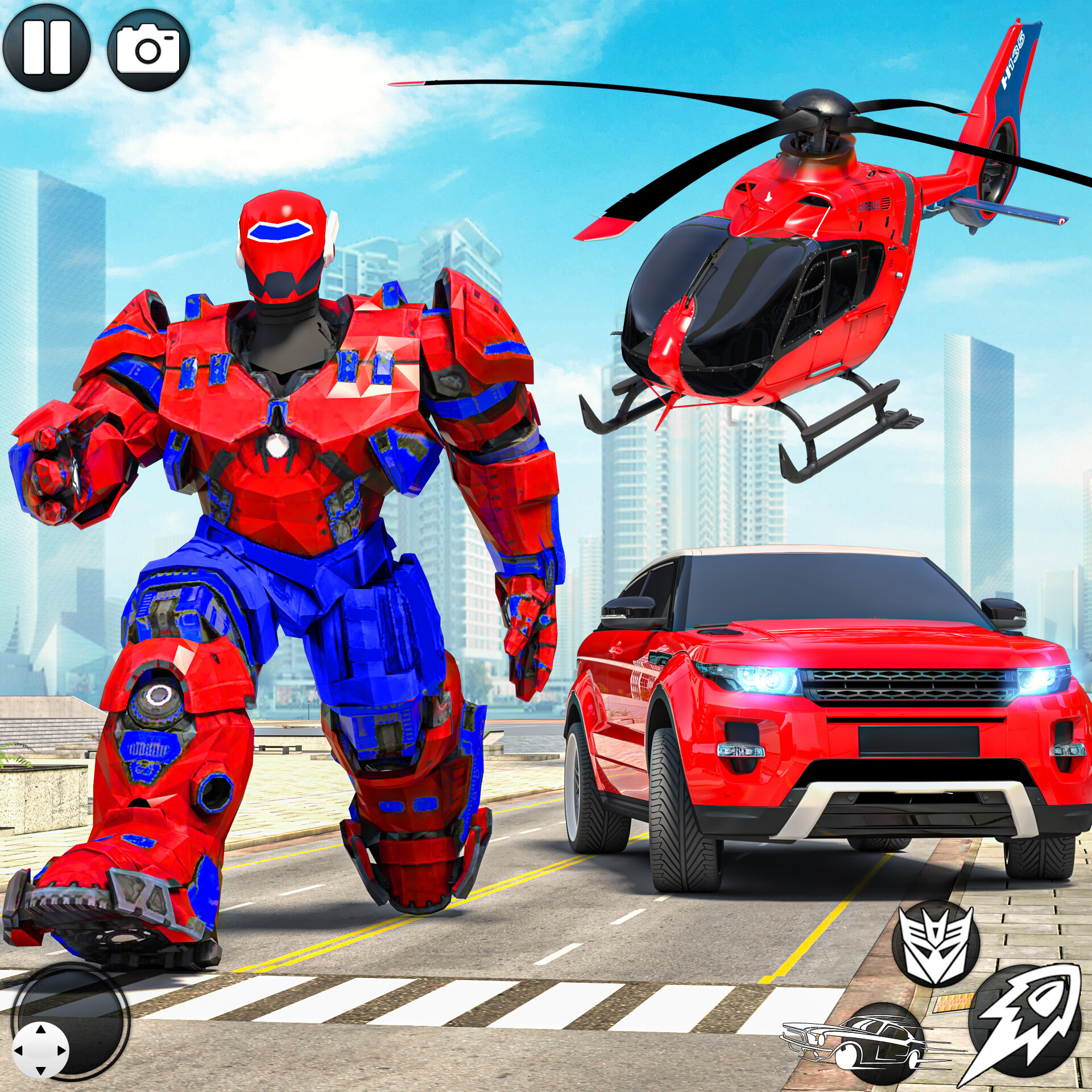 ArtStation - Robot Helicopter Game