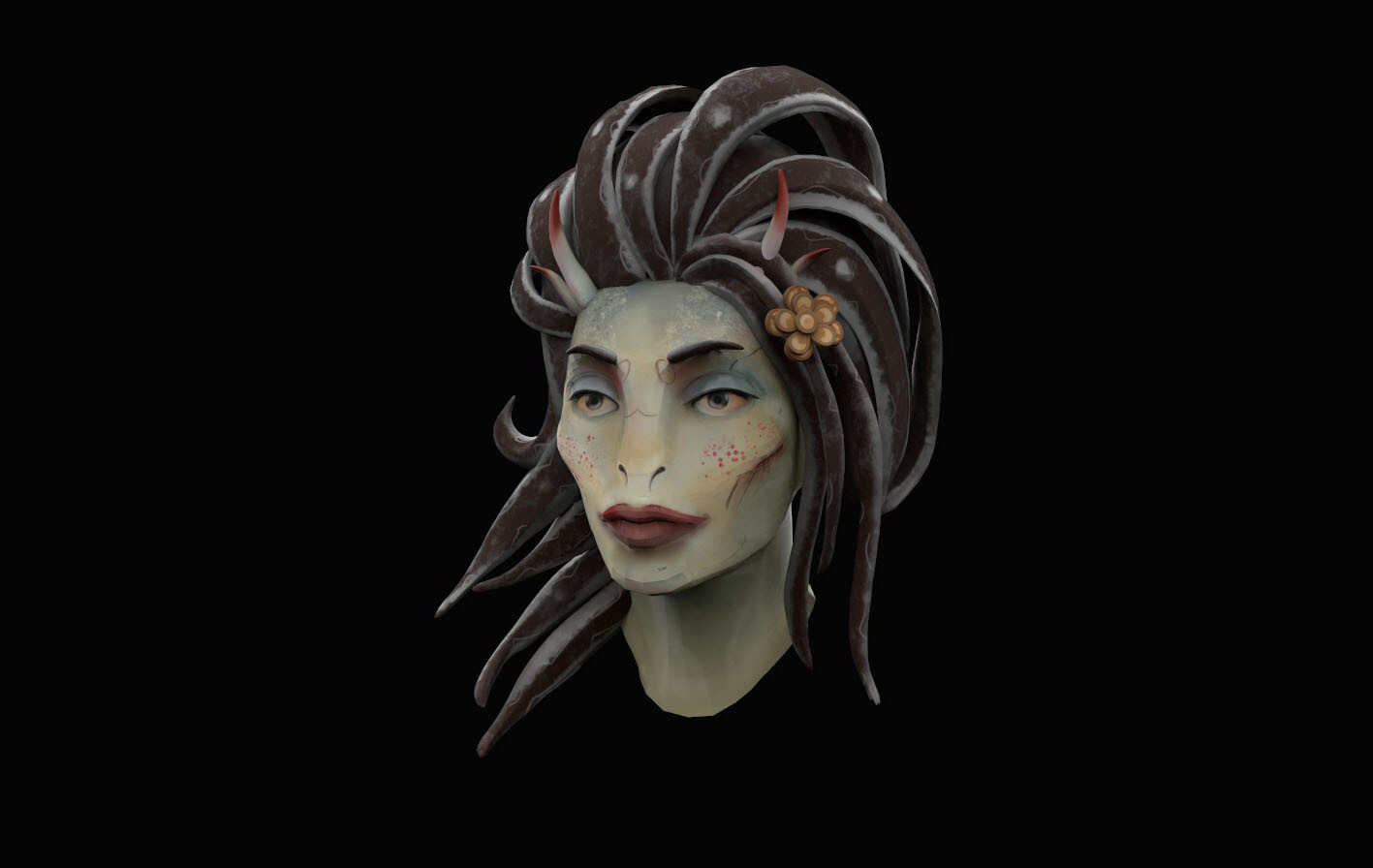 ArtStation - Lumeris woman head