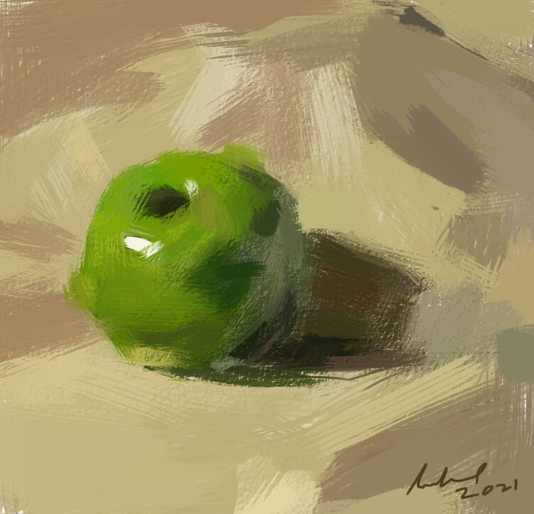 ArtStation - apple 01
