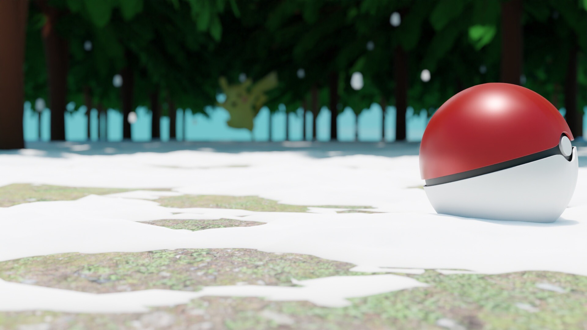 ArtStation - Lost pokeball