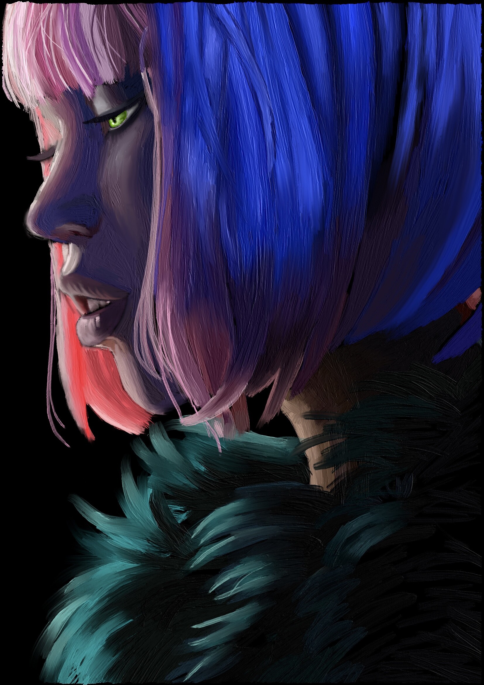 ArtStation - Having fun with rebelle.
