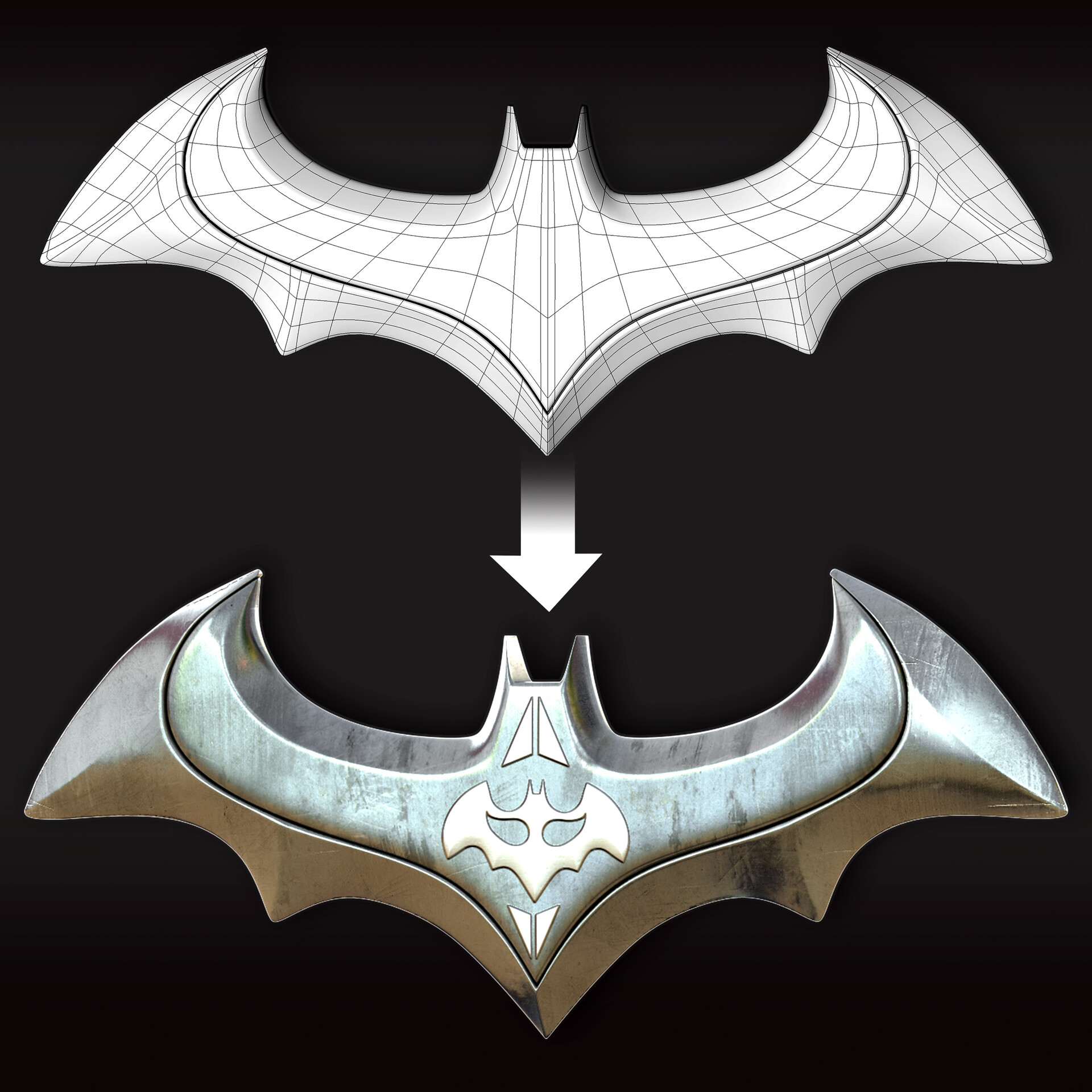 ArtStation - Shuriken_Batman_Star_Collection_Vol_01
