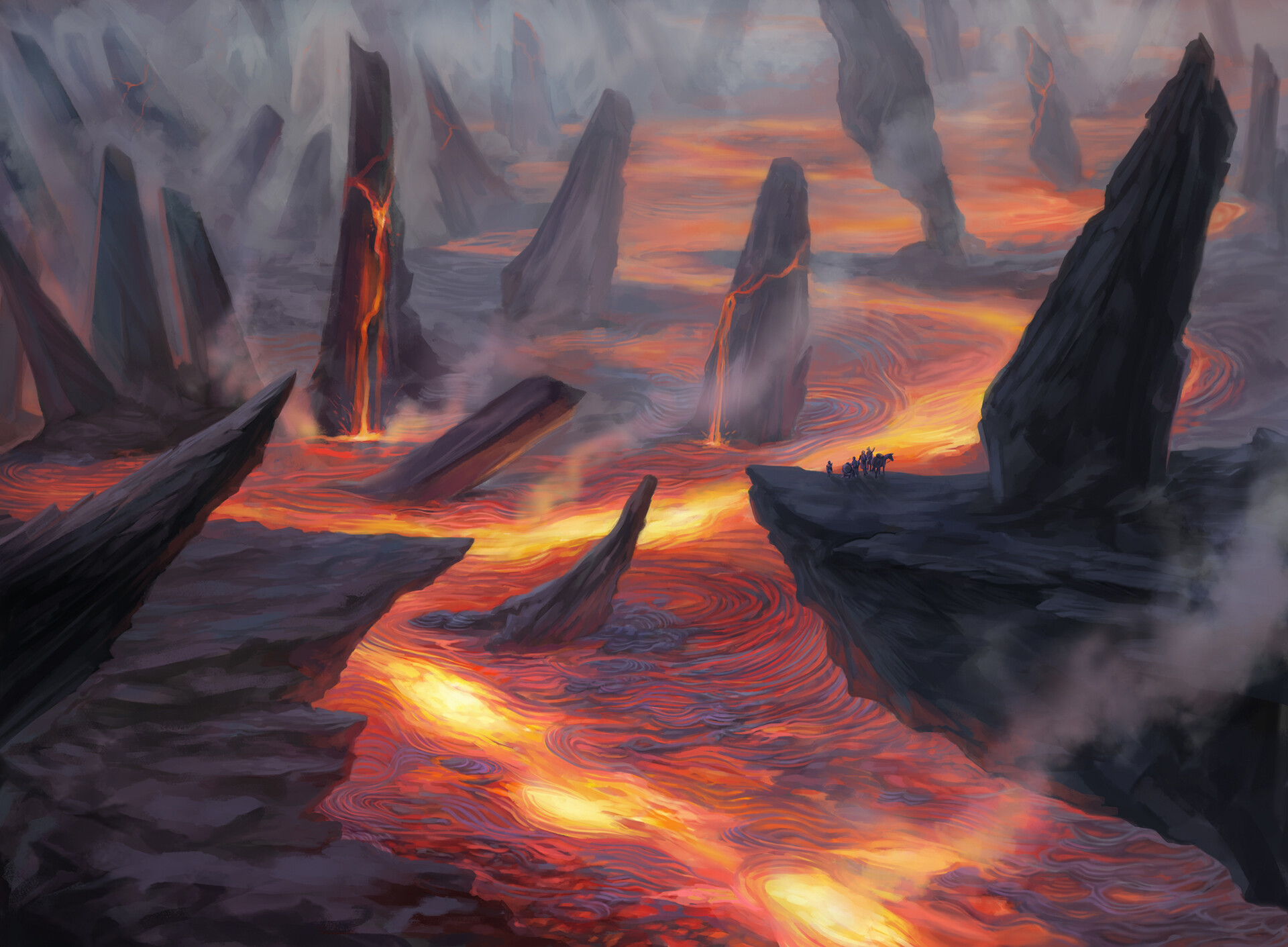 ArtStation - Lava River