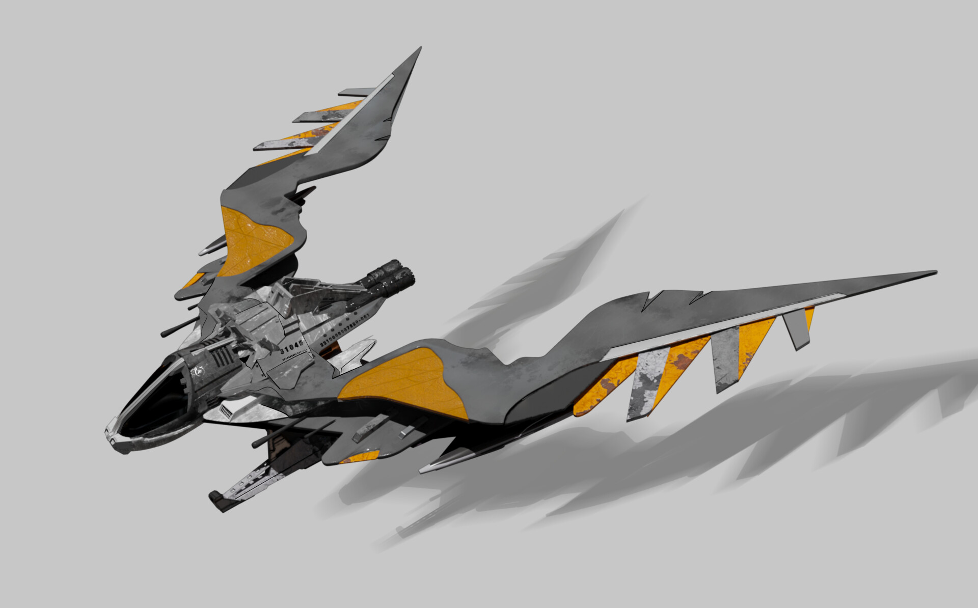 ArtStation - Fighter jet