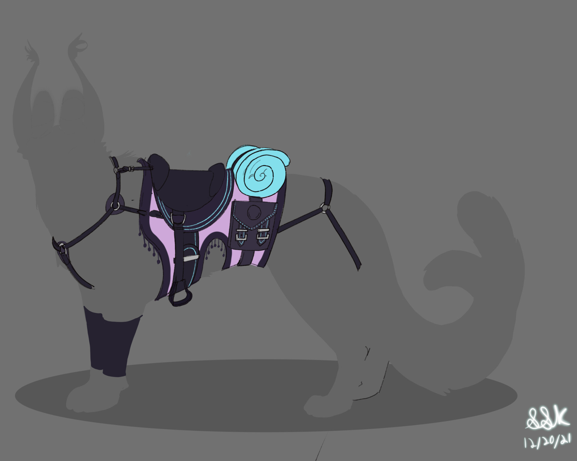 saddle drawing reference