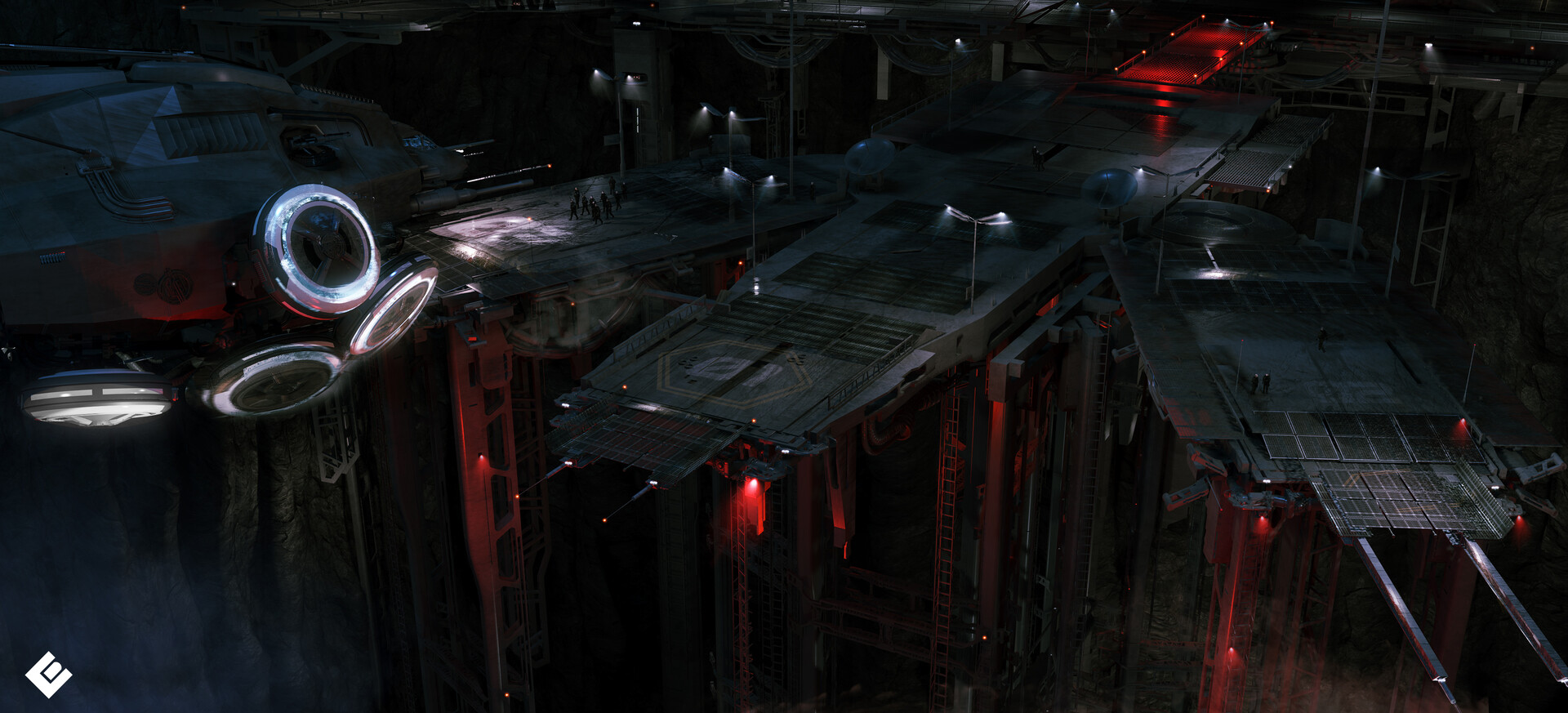 Col Price - matrix resurrections : Io dock