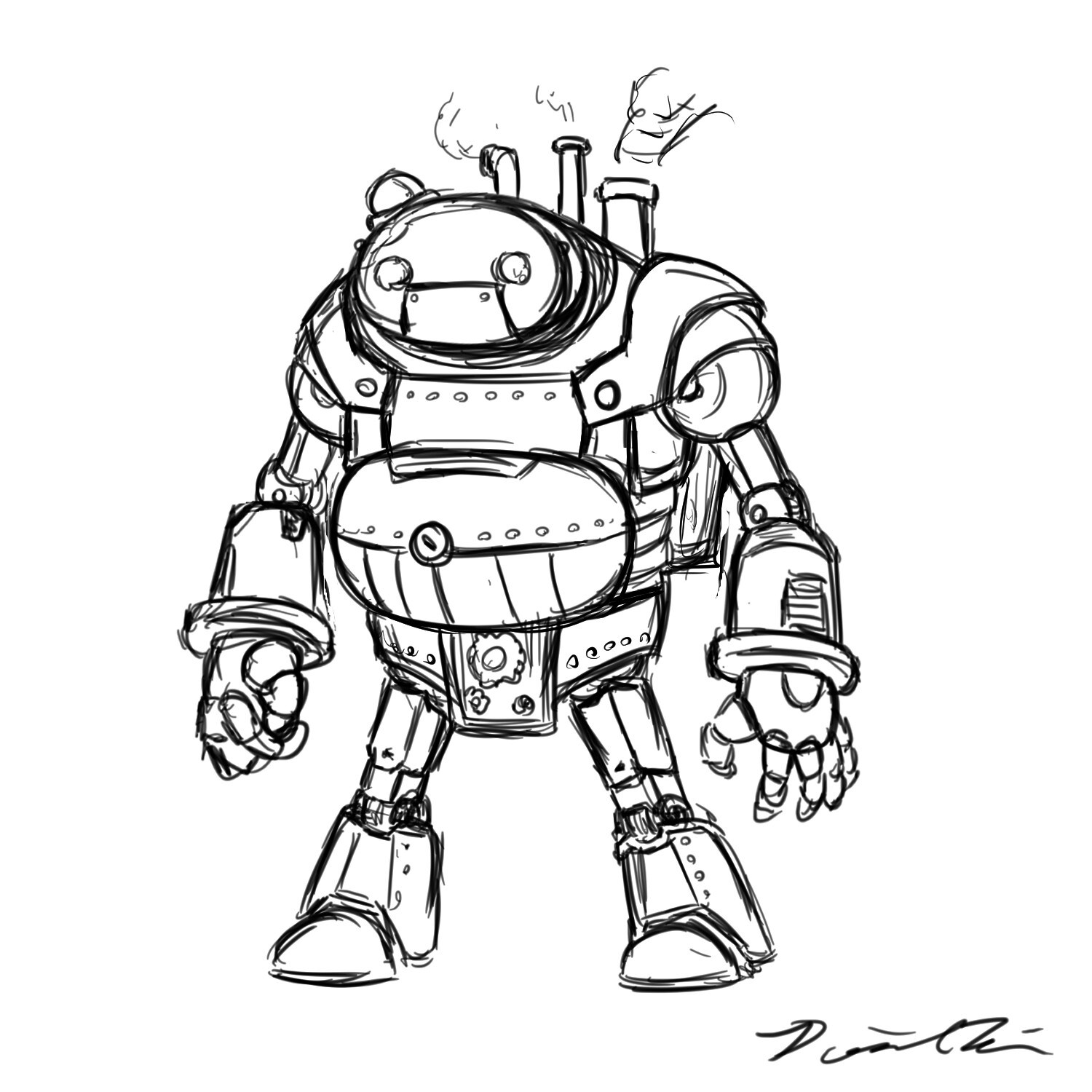 David Lin - Remnants of Stoutheart (Character Concept Arts)