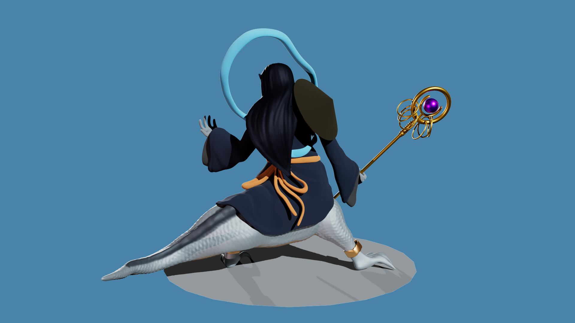 David Lin - Spirit and Student (Character Sculpt)