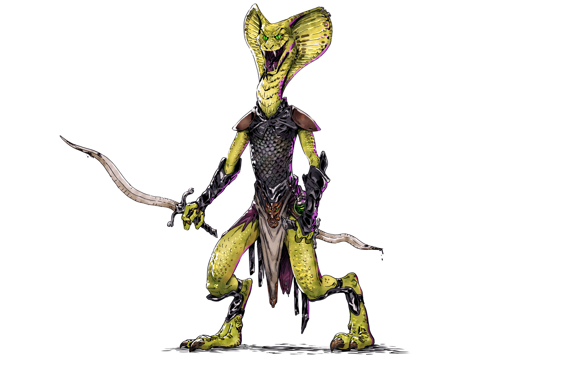 ArtStation - Serpent Assassin