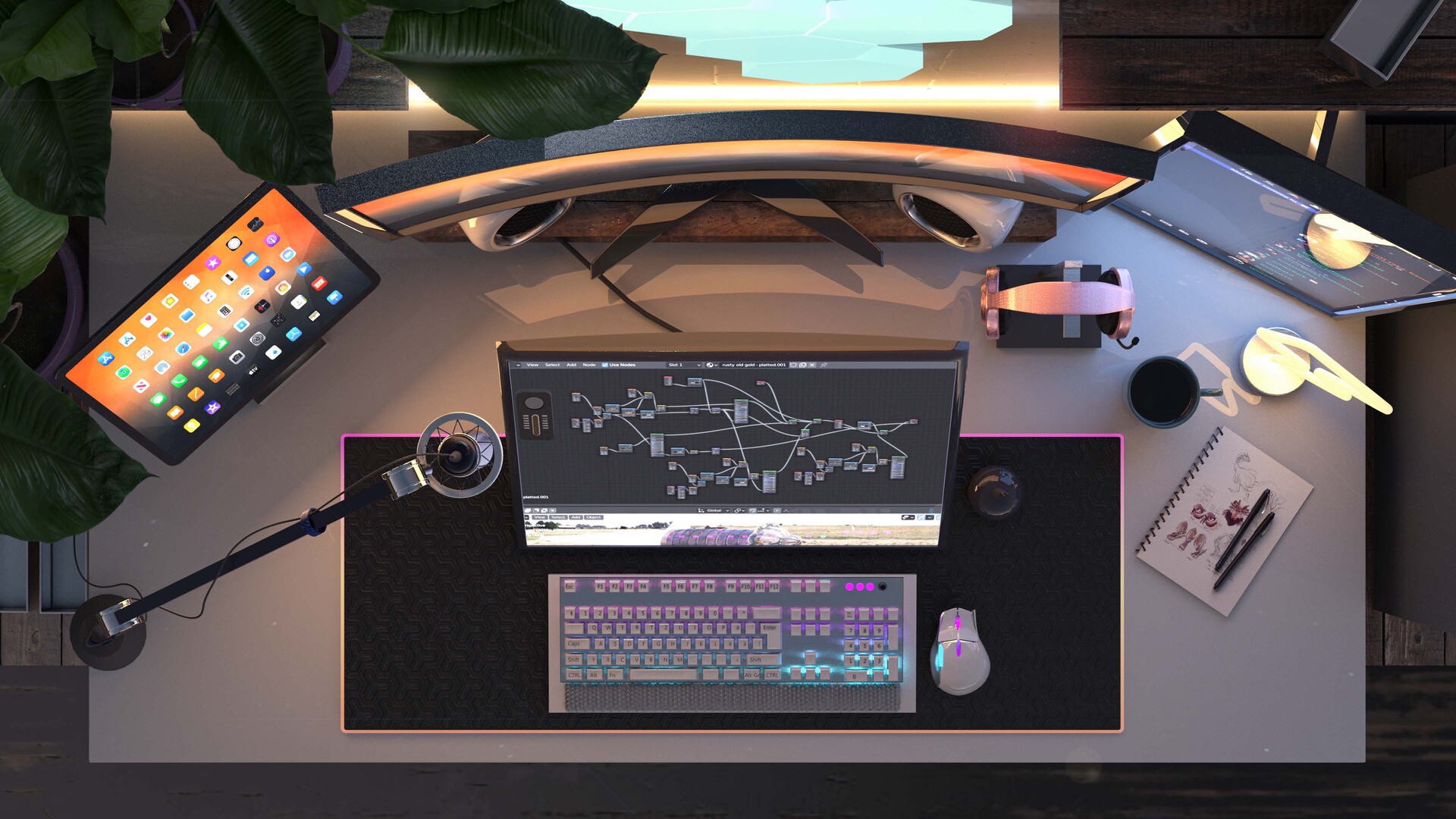 ArtStation - The Desk