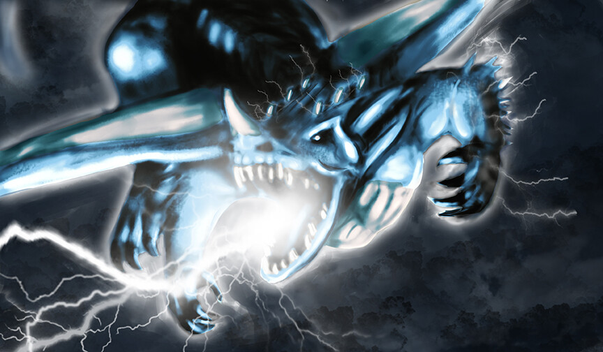 ArtStation - Blue Dragon