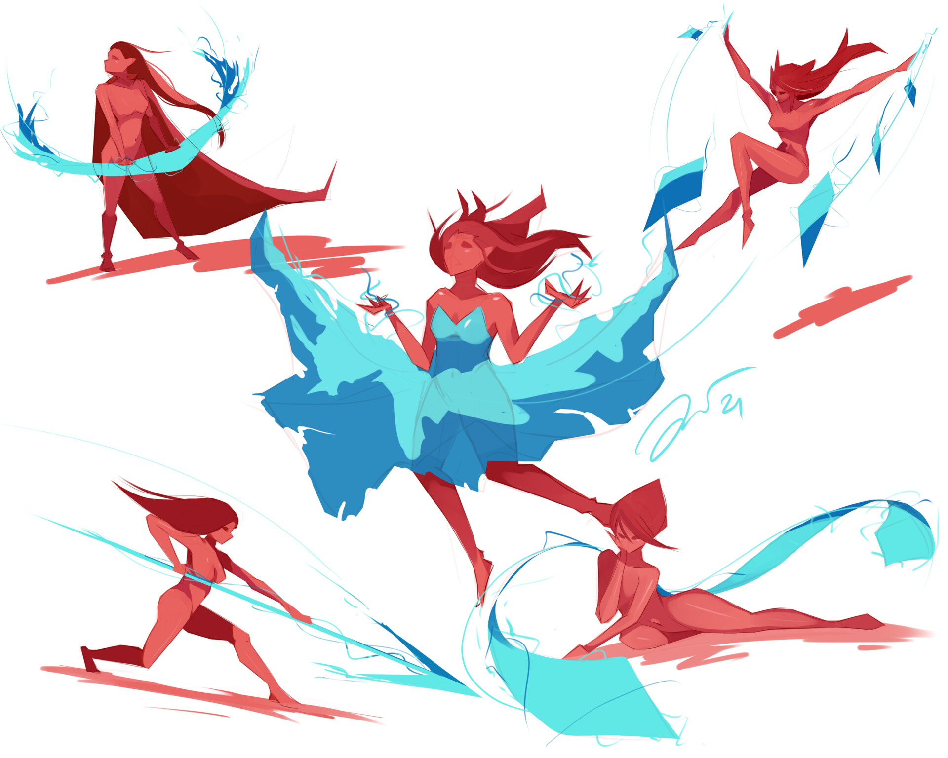 ArtStation - Poses from Imagination