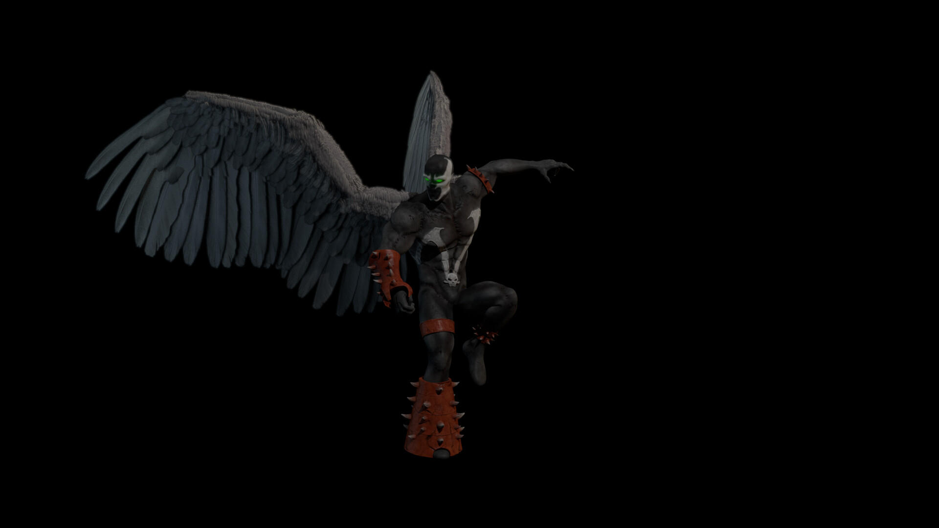 Angel Spawn Wallpaper