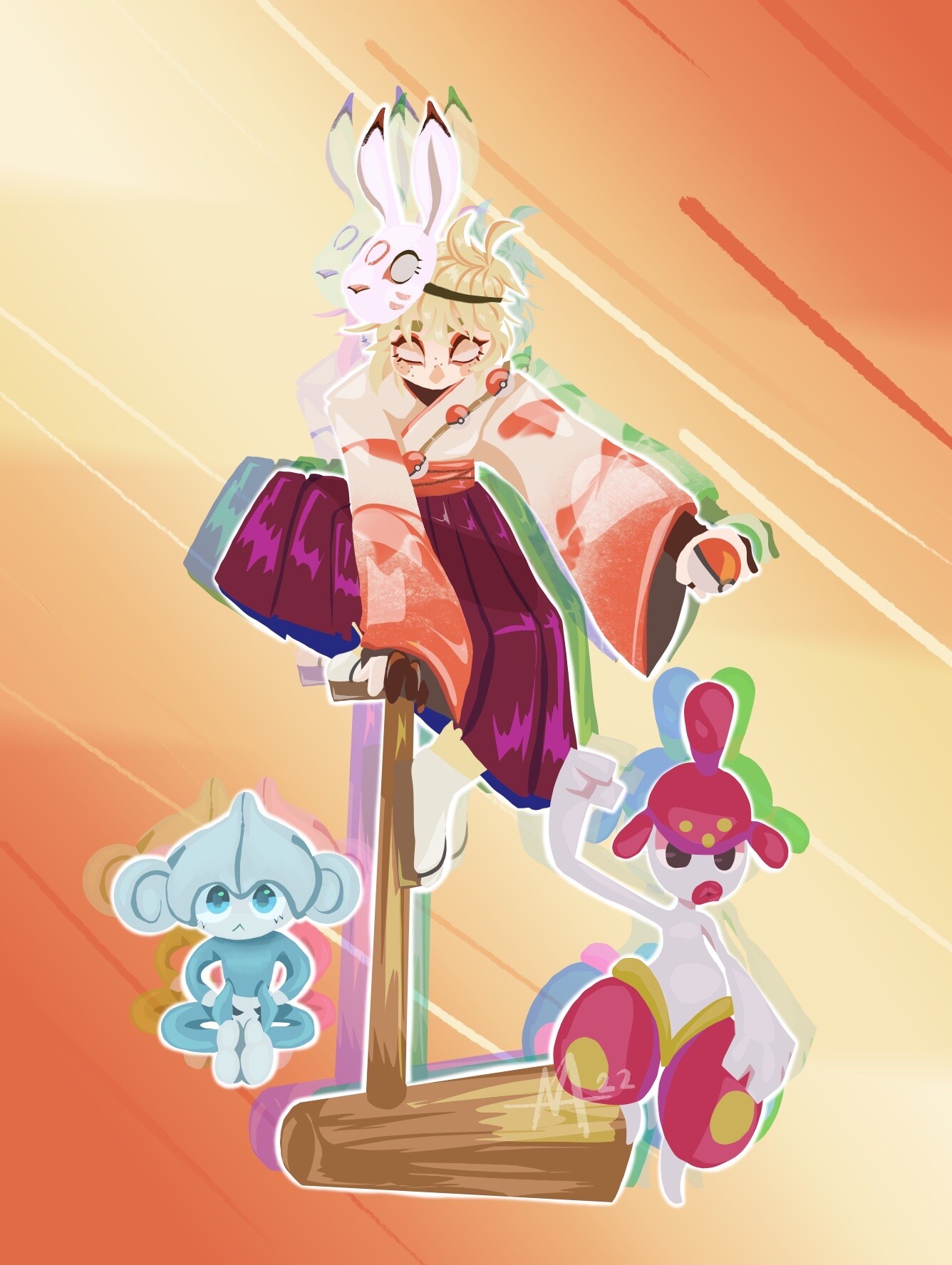 ArtStation - Mochi has challenged you