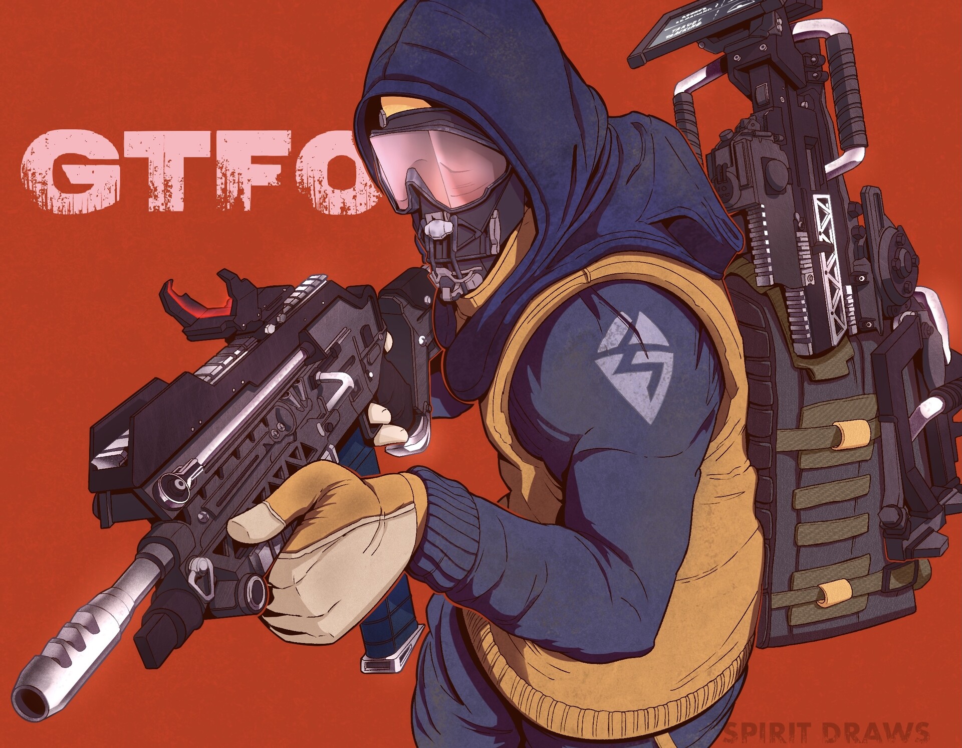 ArtStation - Hackett from GTFO the Game