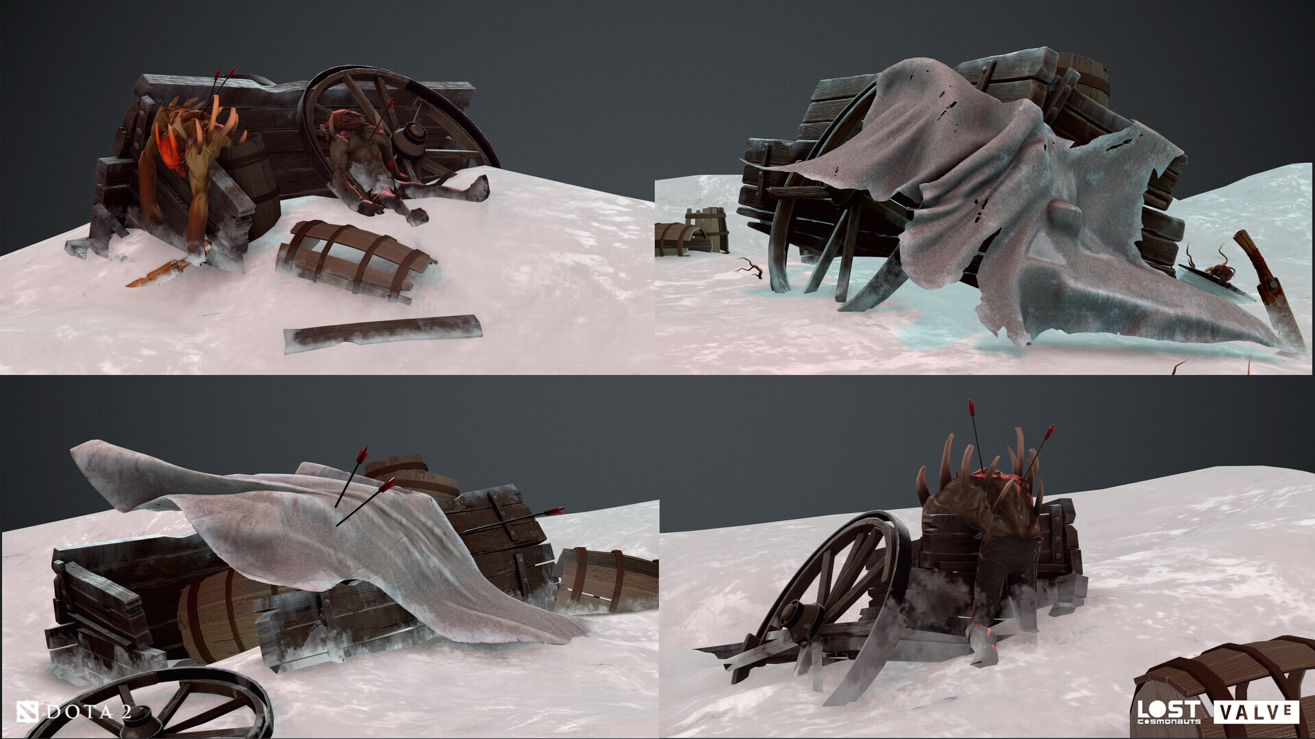 Lost Cosmonauts - Dota 2 — Drow Arcana - Dread Retribution