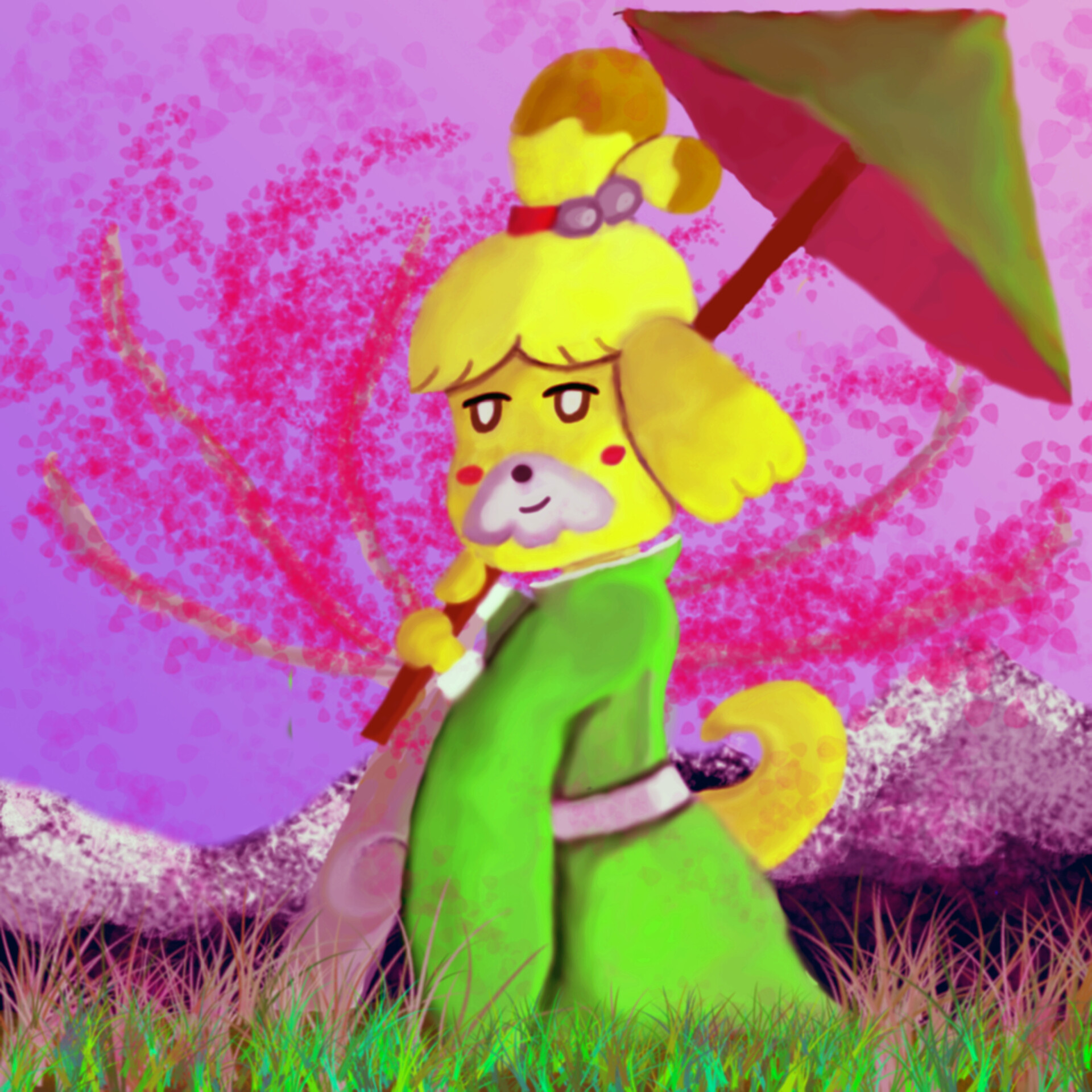 ArtStation - Trying to draw Isabelle