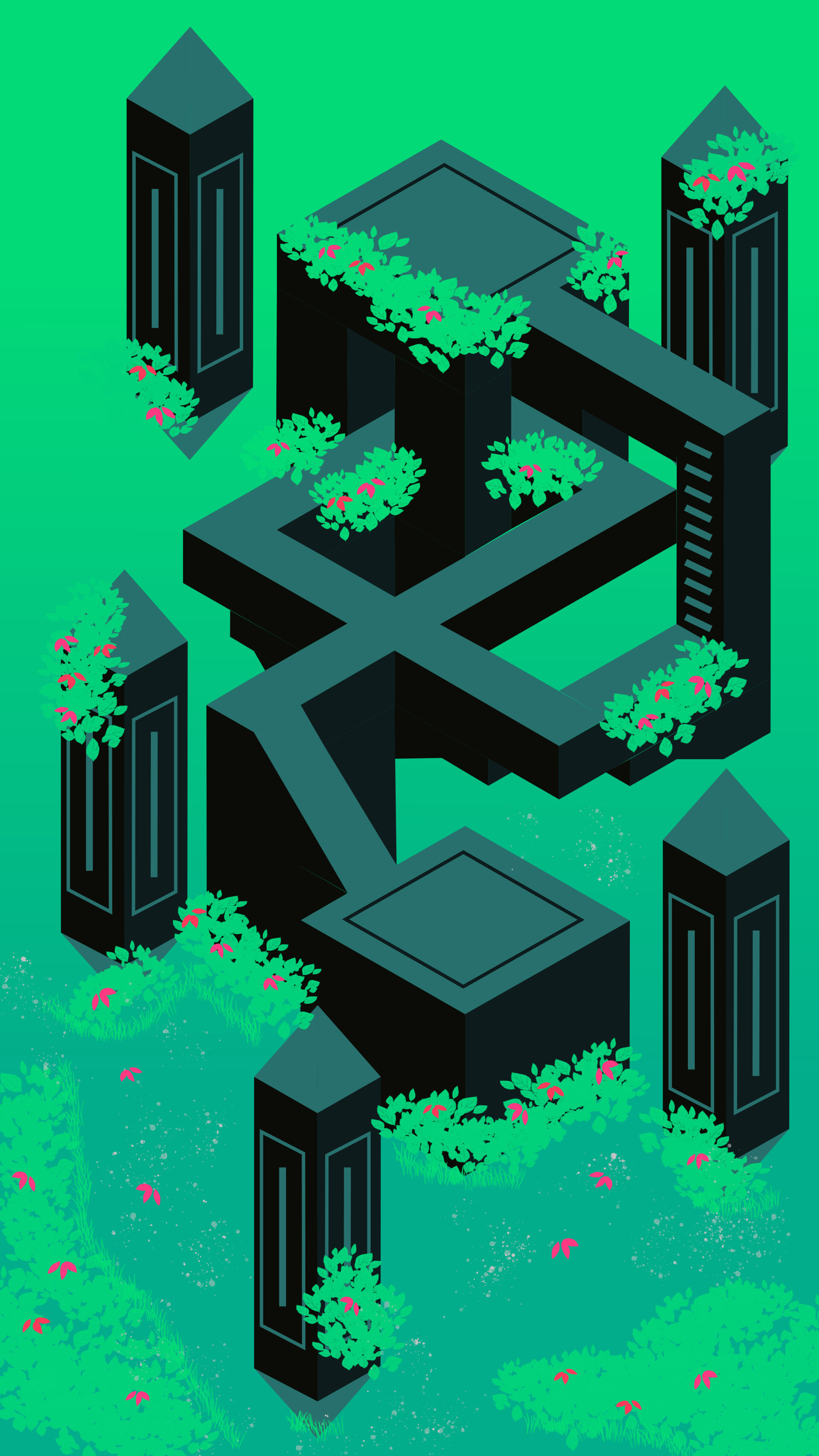 ArtStation - Monument Valley Fan Level Concept