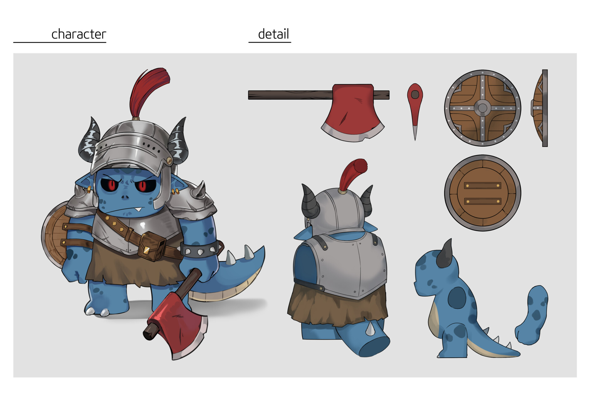 ArtStation - monster design sheet