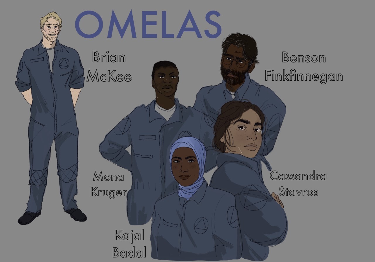 ArtStation - Omelas Concept Art -- Characters
