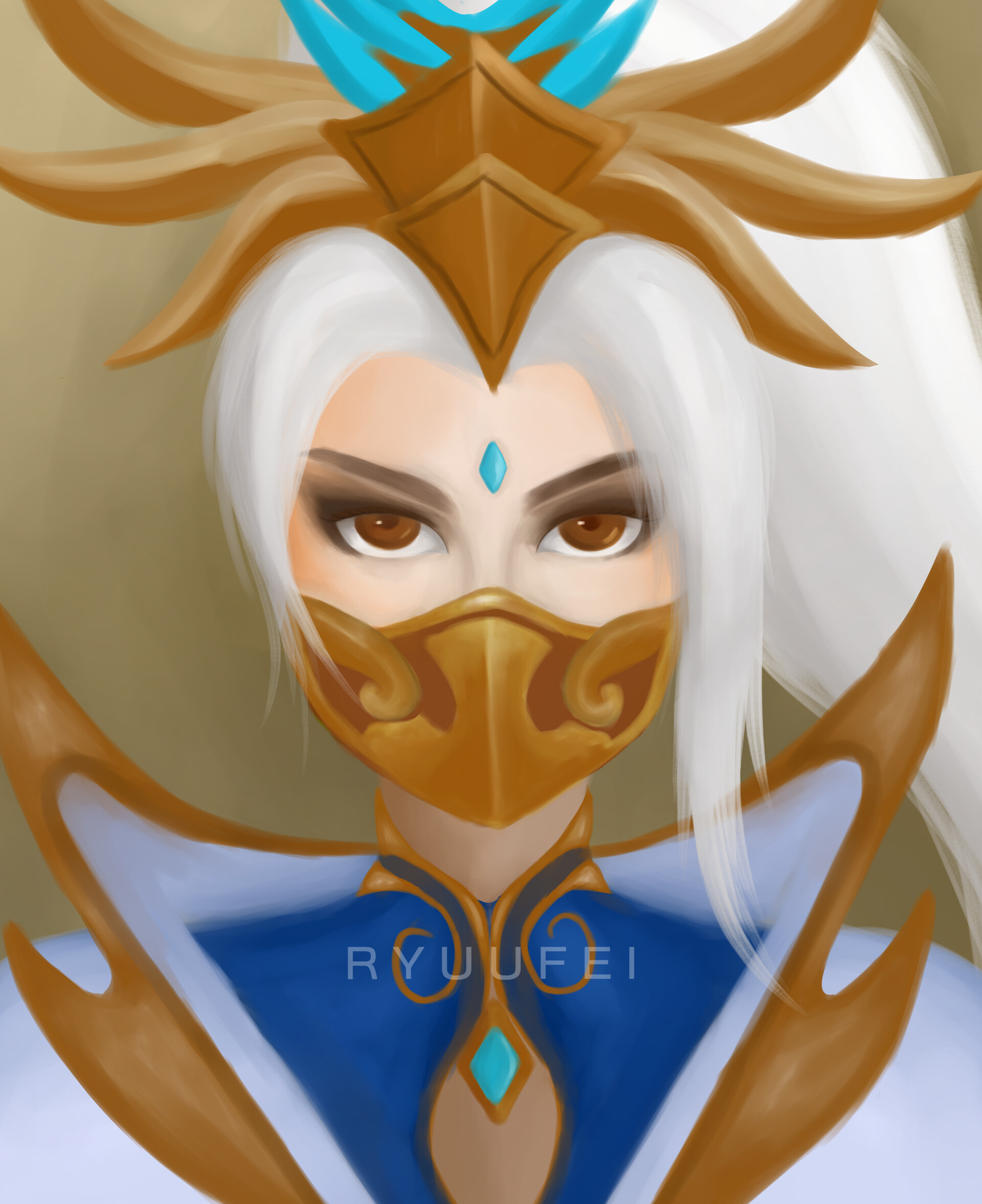 ArtStation - (Fanart) Hanabi - Riverland Phoenix