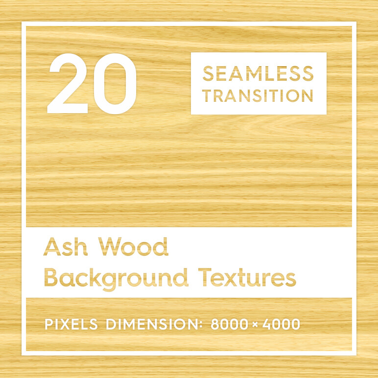 ArtStation - 20 Seamless Ash Wood Background Textures