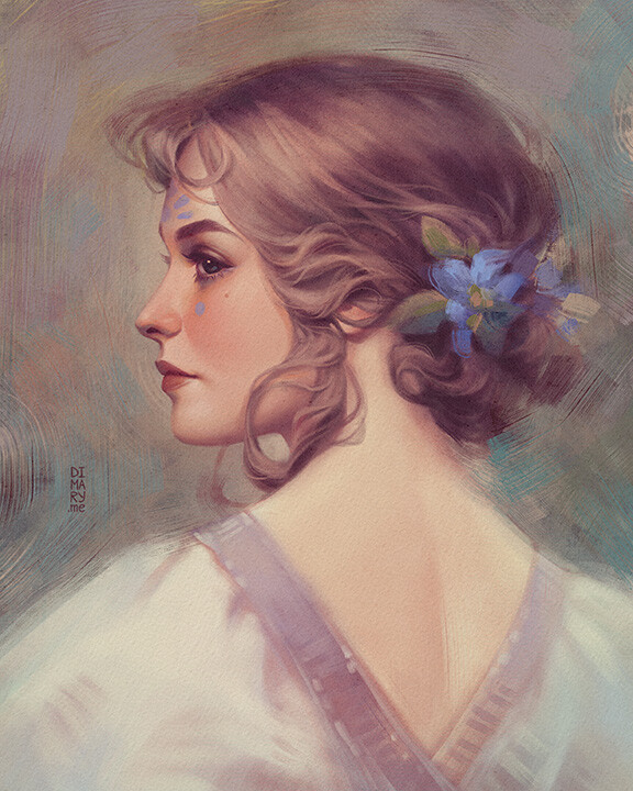 ArtStation - Her first ball