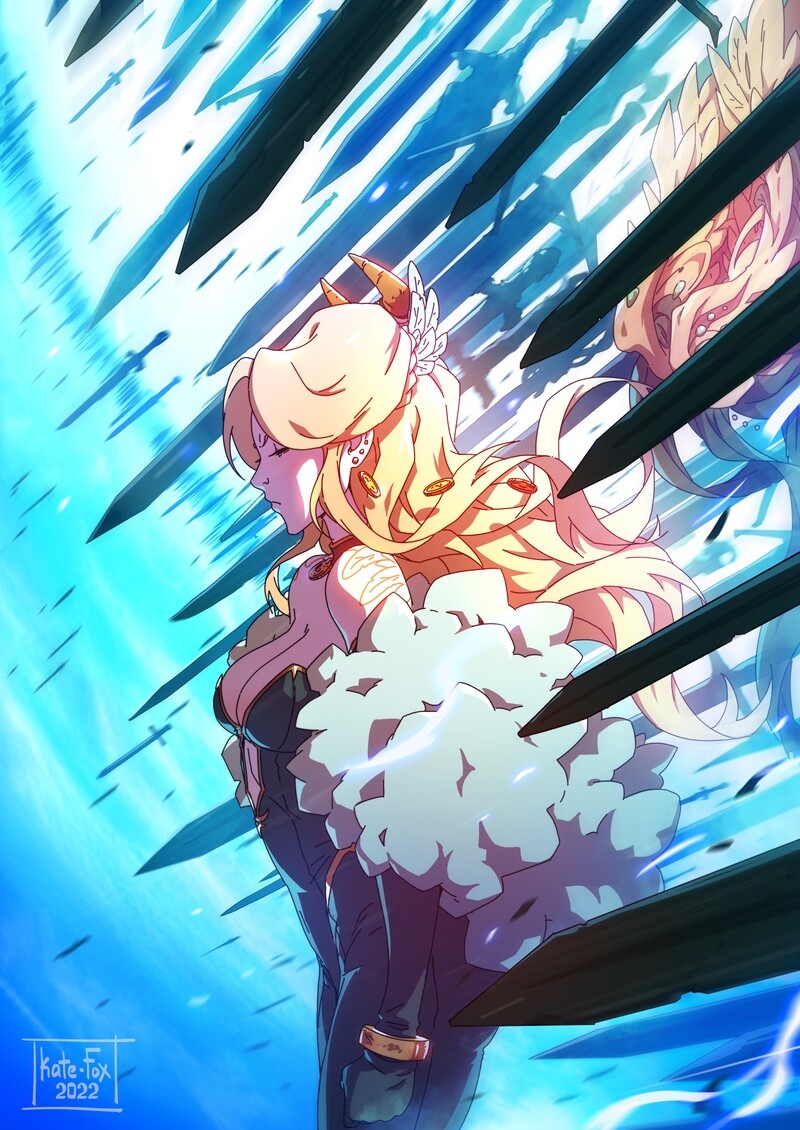 ArtStation - A bit angry Valkyrie