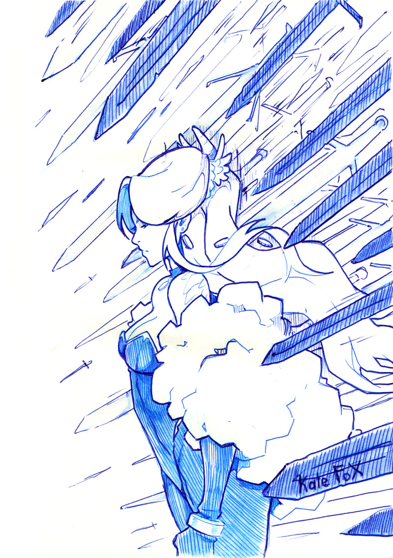 Kate Fox - A bit angry Valkyrie