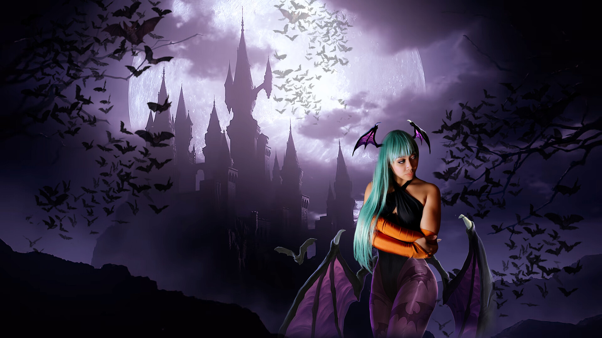 ArtStation - Moonlight Succubus feat. TheLovelyBlairr