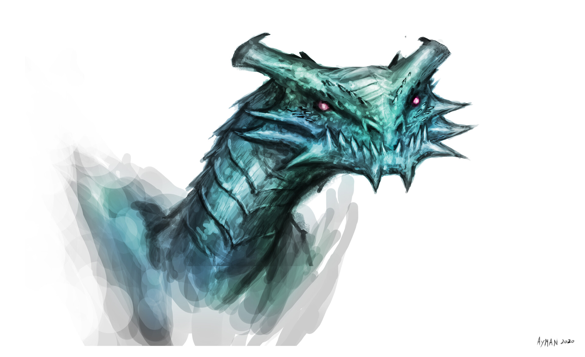 how to draw a norse dragon