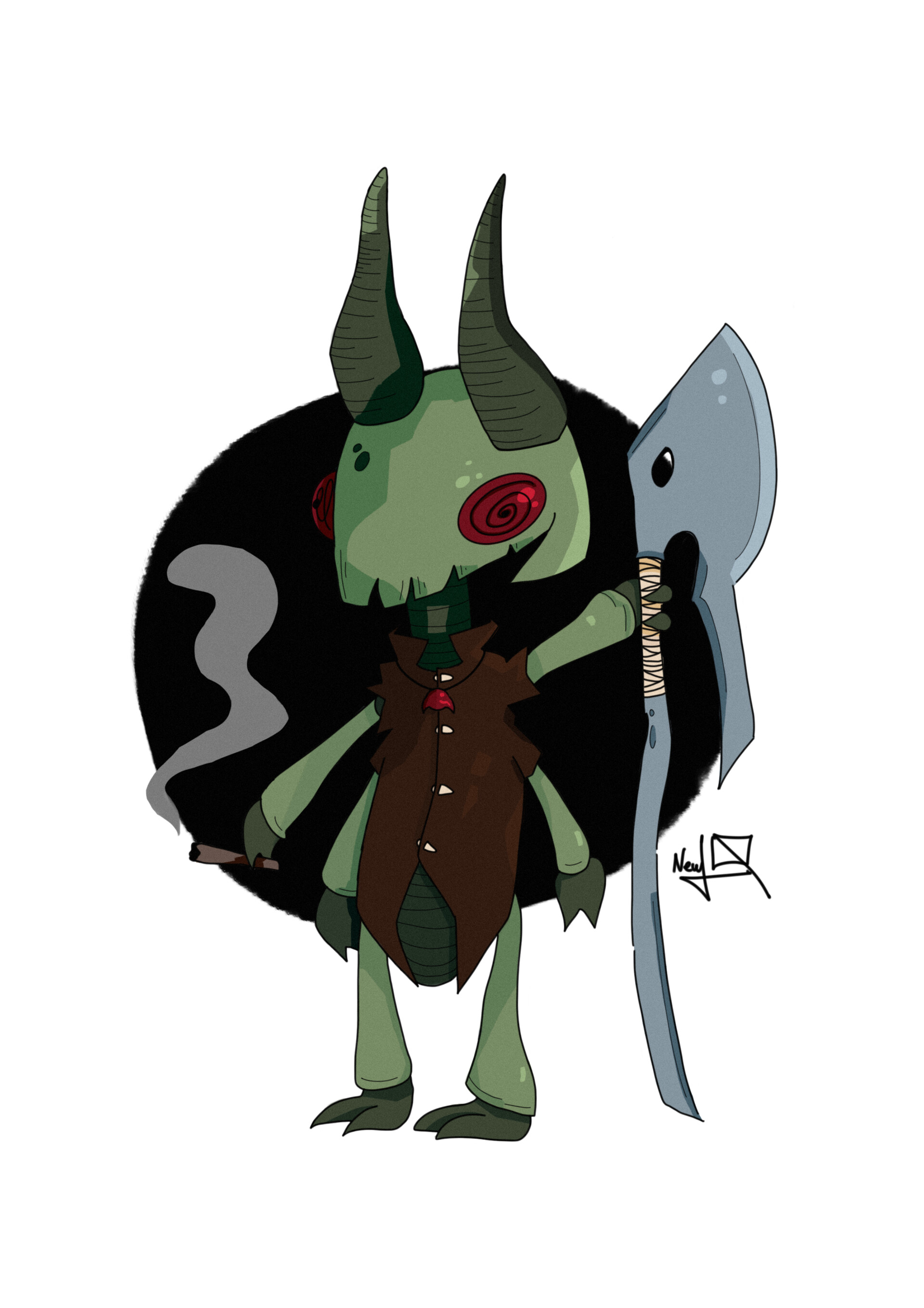 ArtStation - Little Demon Ant Guard