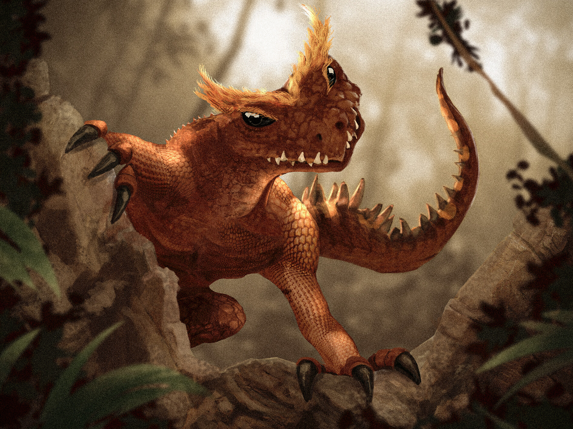 ArtStation - Dragon pouline