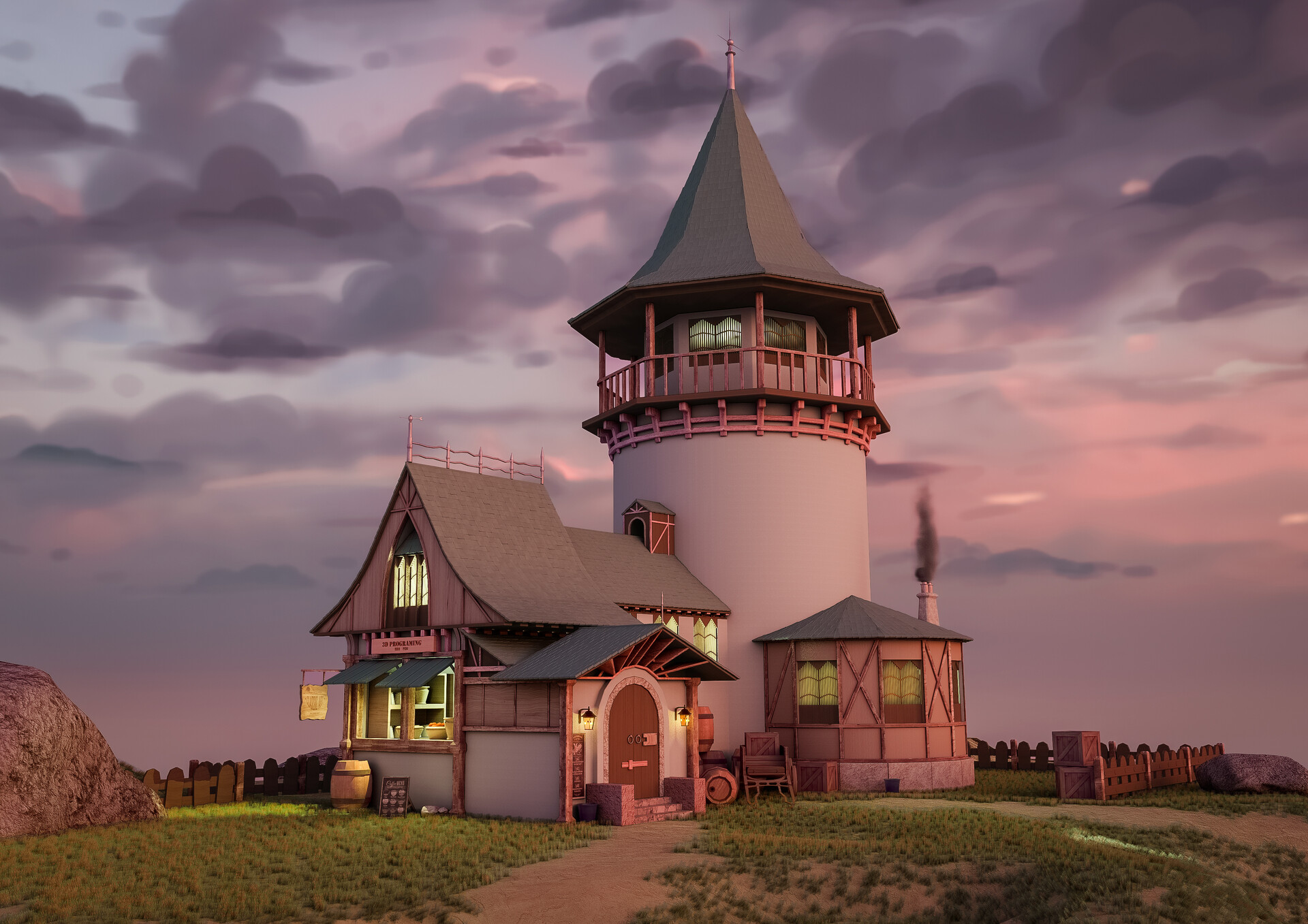 ArtStation - The Adventurer Hotel