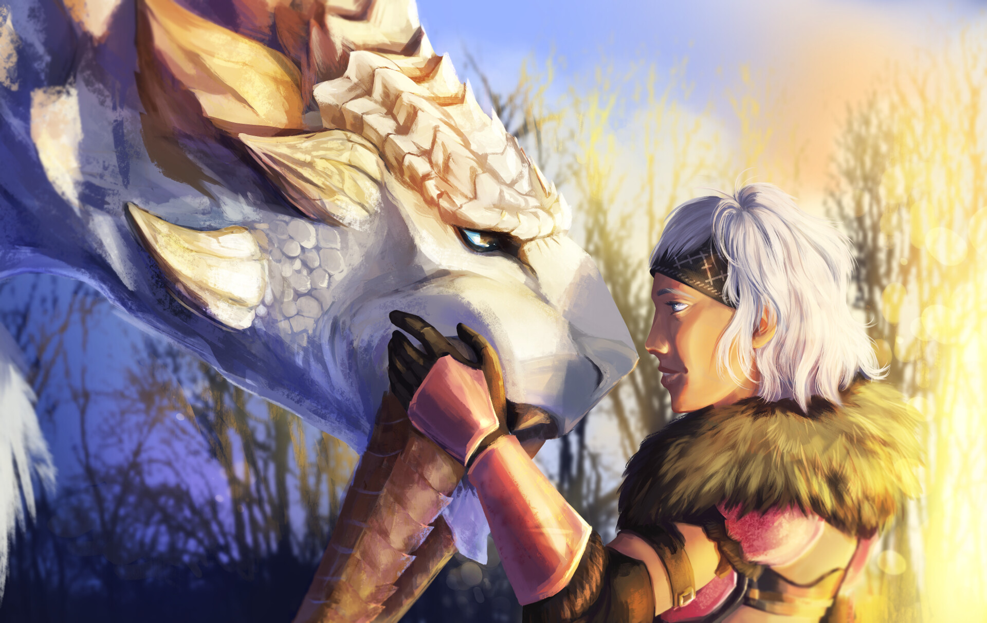 ArtStation - MHW Commission - Dawn