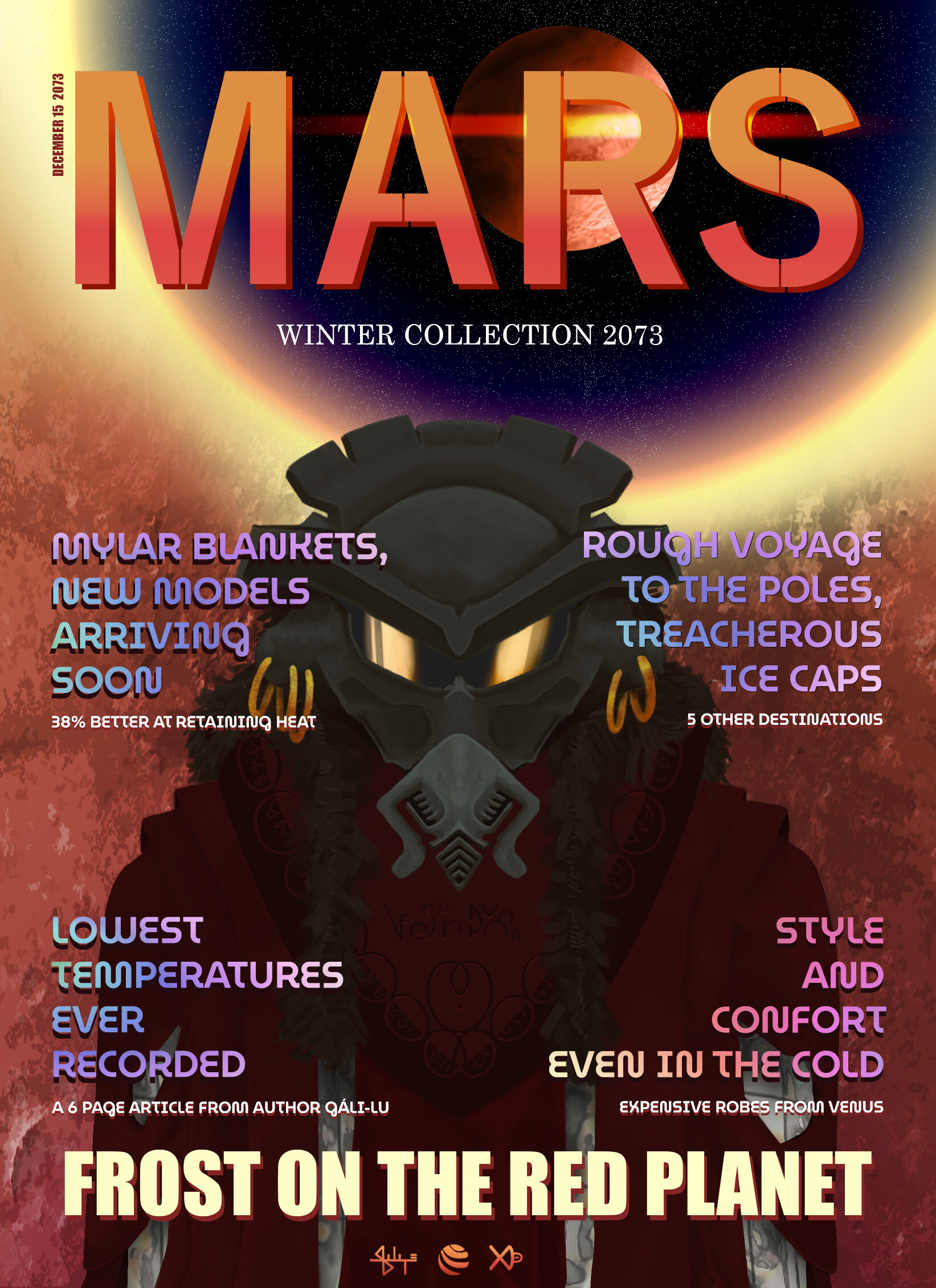 ArtStation - MARS 2073 Winter collection