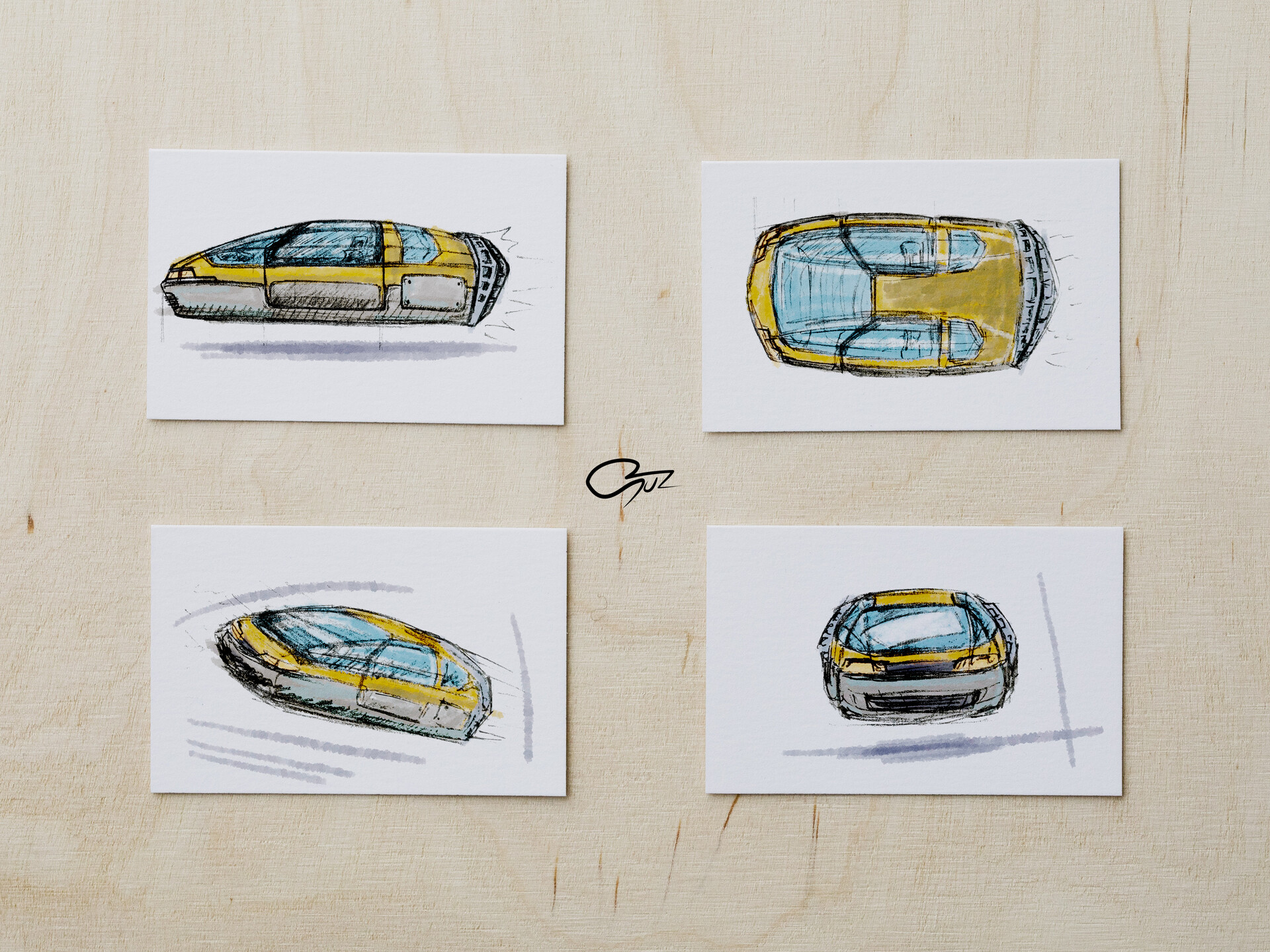 ArtStation - Flying Car