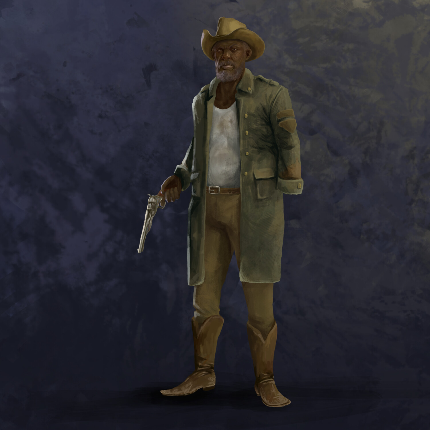 ArtStation - Cowboy Character Design